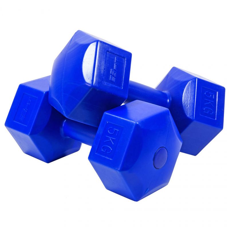Inny EB FIT composite dumbbell set 2x5kg navy blue 1027050 Kiegészítő ...
