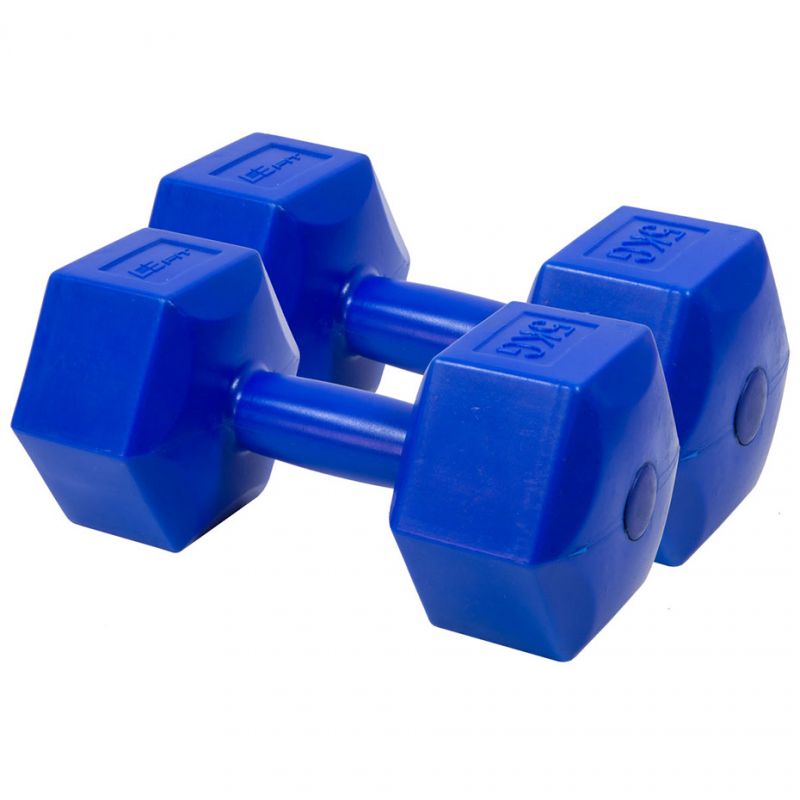 Inny EB FIT composite dumbbell set 2x5kg navy blue 1027050 Kiegészítő ...