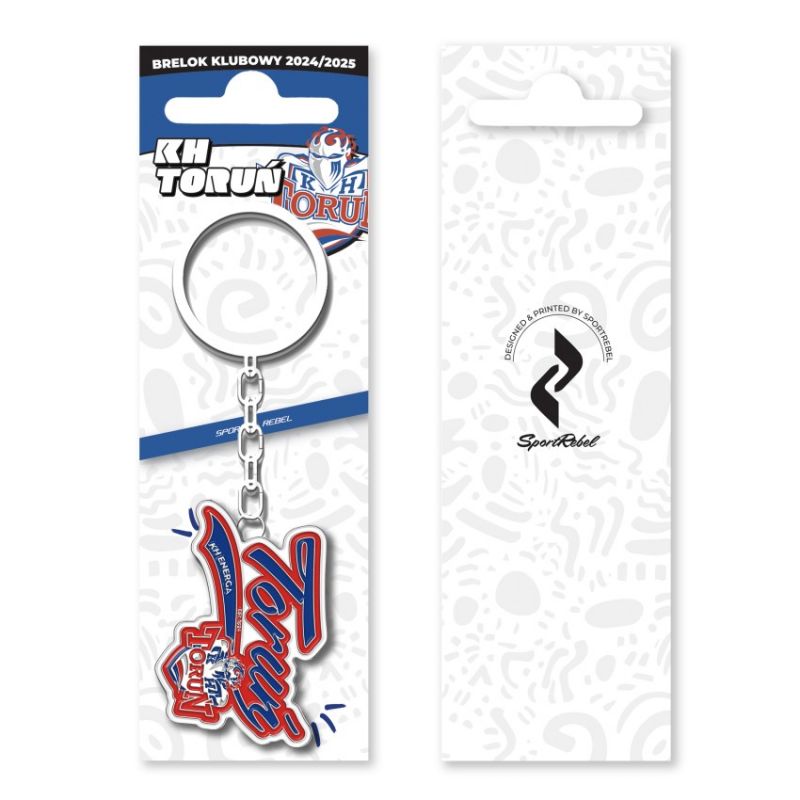 Inny KHT Toruń City Edition SREBRELOKCITY keychain Kiegészítő piros ...